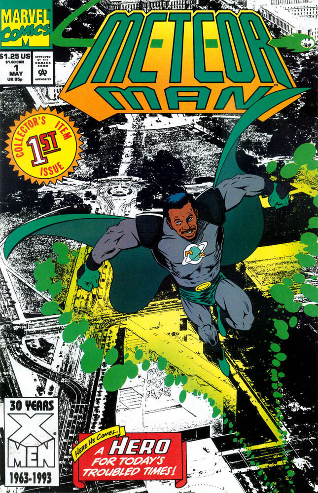 Meteor Man 1 Black Comic Lords Bcl