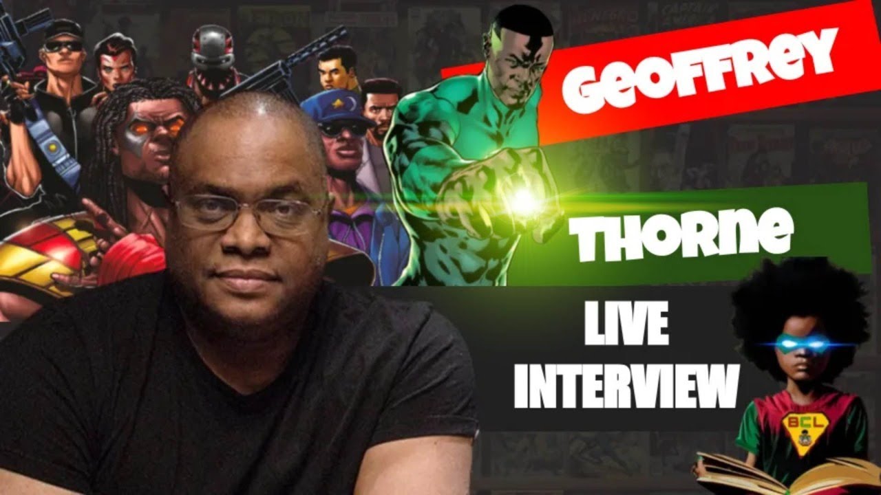 An interview with writer Geoffrey Thorne (Green Lantern, Blood Syndicate & Black Panther ...